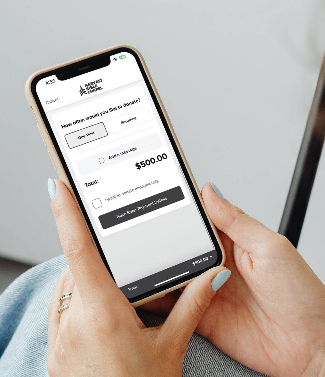 Mobile App Giving – SecureGive